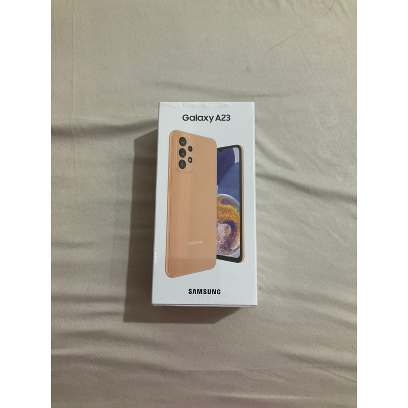 Jual Samsung Galaxy A23 warna Peach (brand new belom di pakai) | Shopee ...
