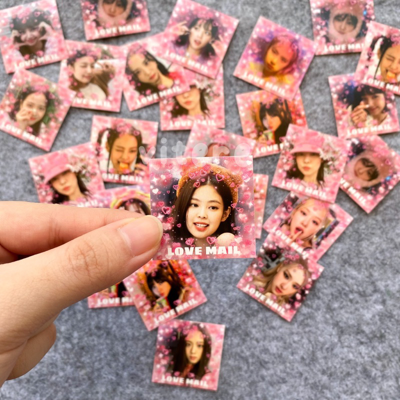 Jual STICKER LOVE MAIL KPOP 3,5x3,5cm | STICKER SEGEL PACKAGING LUCU ...