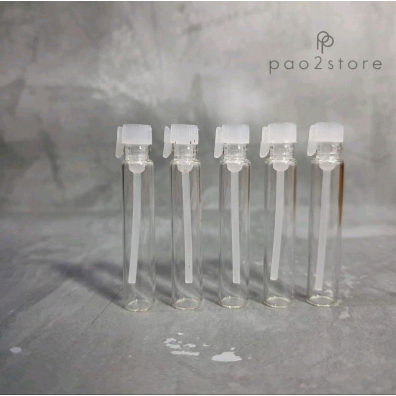 Jual Vial 2ml Botol Tester Sample Parfum Kaca model Stik Panjang ...