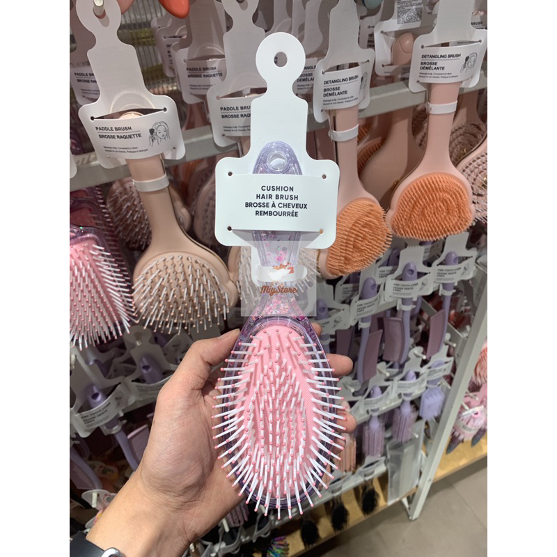 Jual MINISO Sisir Rambut Wanita Cushion Hair Brush Comb Catokan Sisir ...