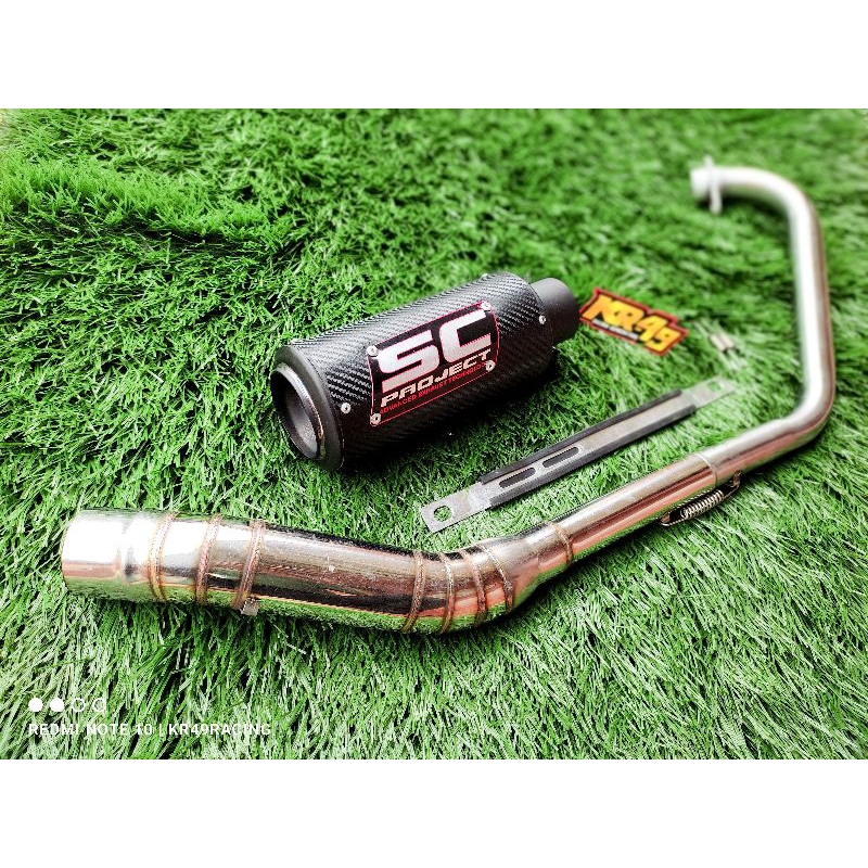 Jual KNALPOT RACING SC PROCEK PNP VIXION BYSON R15 SONIC FU GTR CBR ...