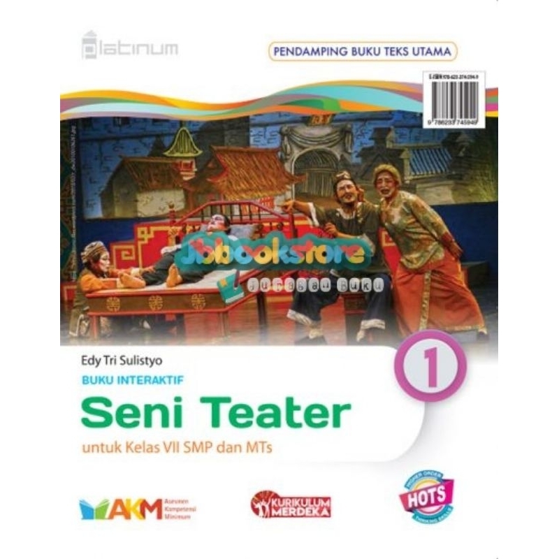 Jual Buku Seni Teater Kelas 7 8 SMP / Seni Teater SMP / Kurikulum Merdeka / Platinum | Shopee ...
