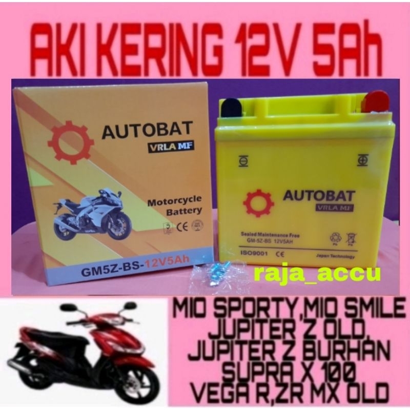 Jual Aki Motor MIO SPORTY, MIO SMILE, JUPITER Z LAMA JUPITER BURHAN ...