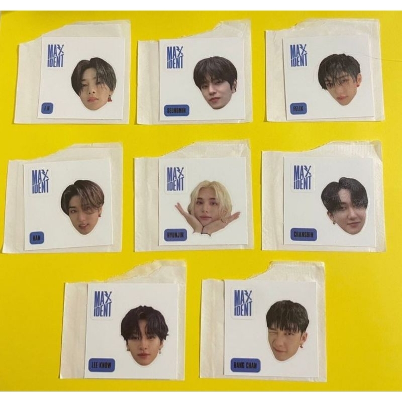 Jual STRAY KIDS FACE STICKER MAXIDENT SKZ SEALED! | Shopee Indonesia