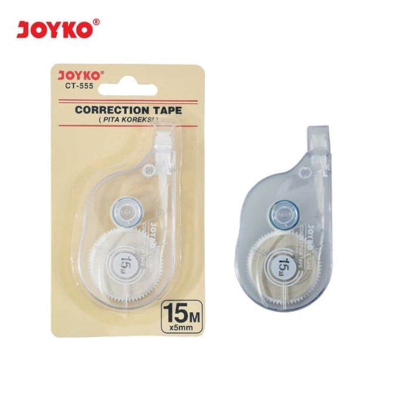 Jual Correction Tape Joyko CT-555 ECER 1 Biji / Correction Tape Joyko ...