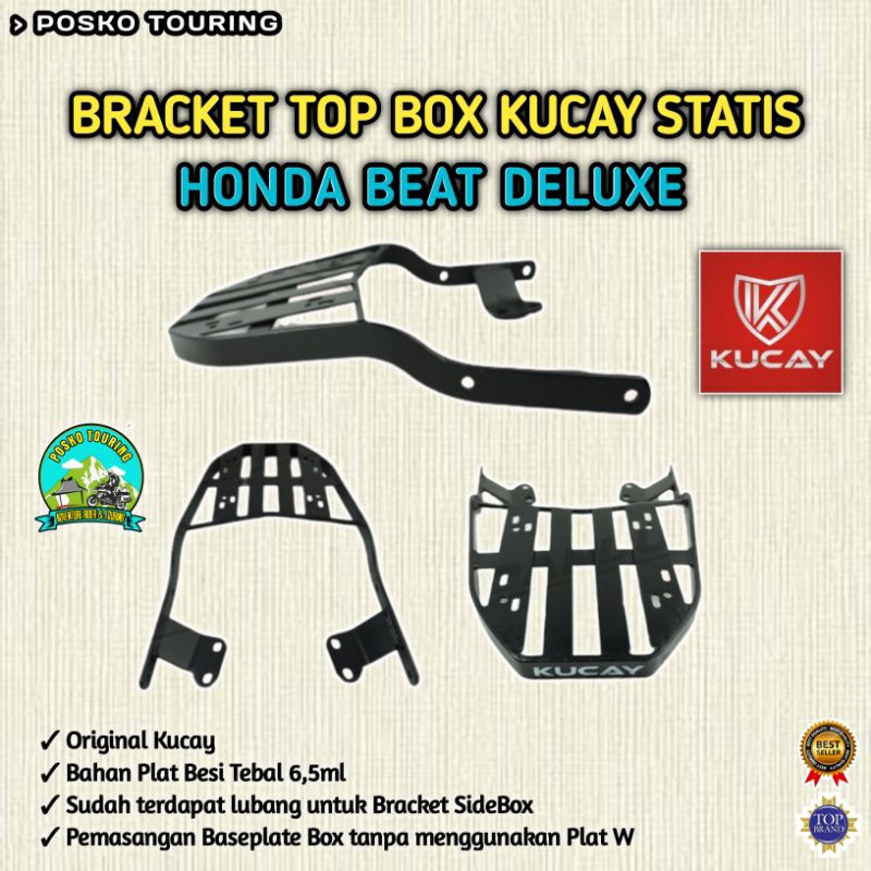 Jual Bracket Box Honda Beat Deluxe | Bracket Kucay Statis Beat Deluxe ...