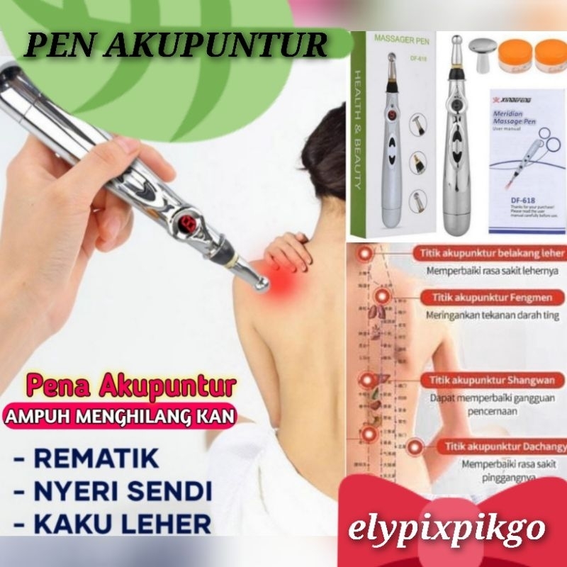 Jual pen akupuntur portable / pena akupuntur / pen pijat getar/ pijat ...