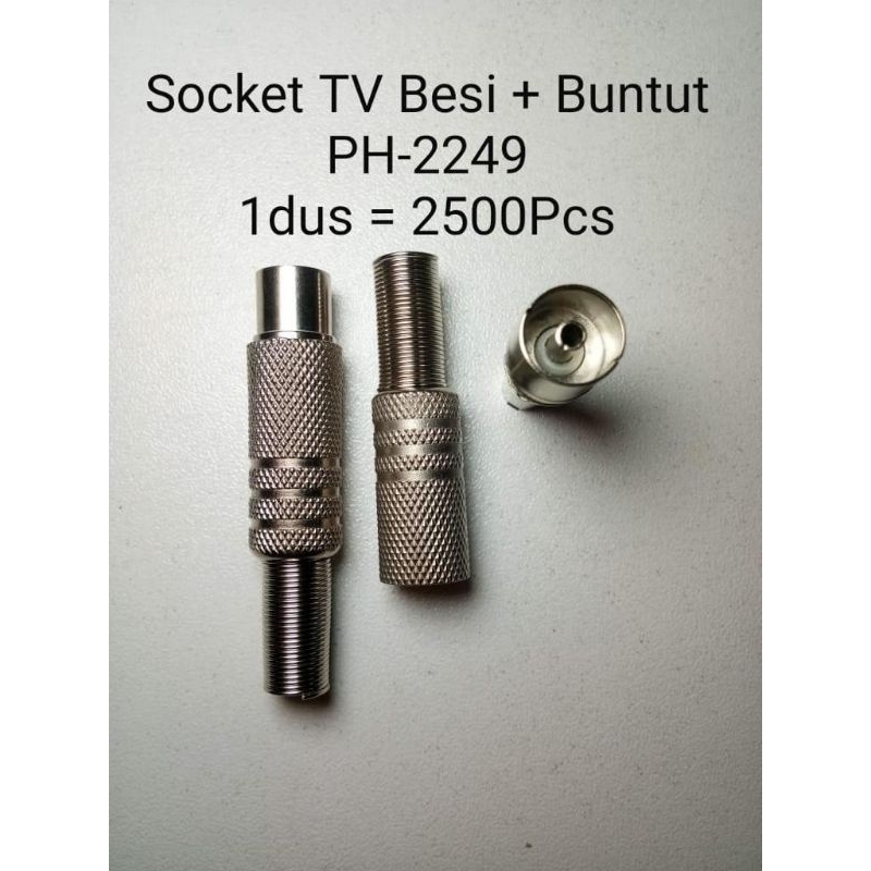 Jual Socket TV Besi + Buntut PH-2249 Soket TV Besi | Shopee Indonesia
