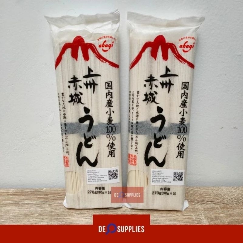 Jual Udon Joshu Akagi 270gr - Udon Japan Premium Mie Kering Mi Udon ...