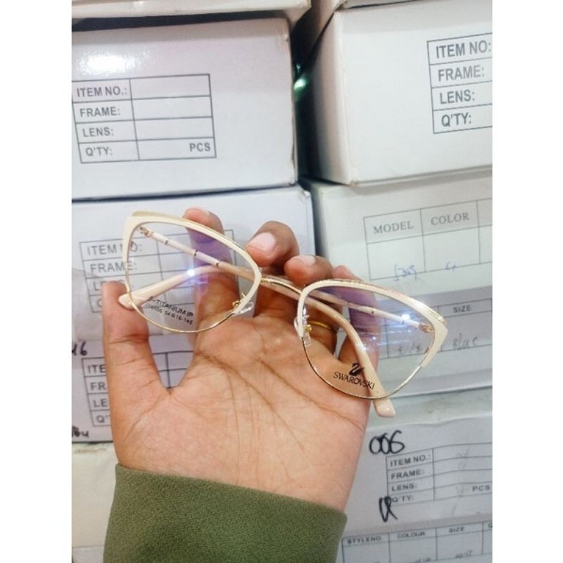 Jual Frame kacamata wanita | GRATIS Lensa MINUS Photocromic minus anti ...