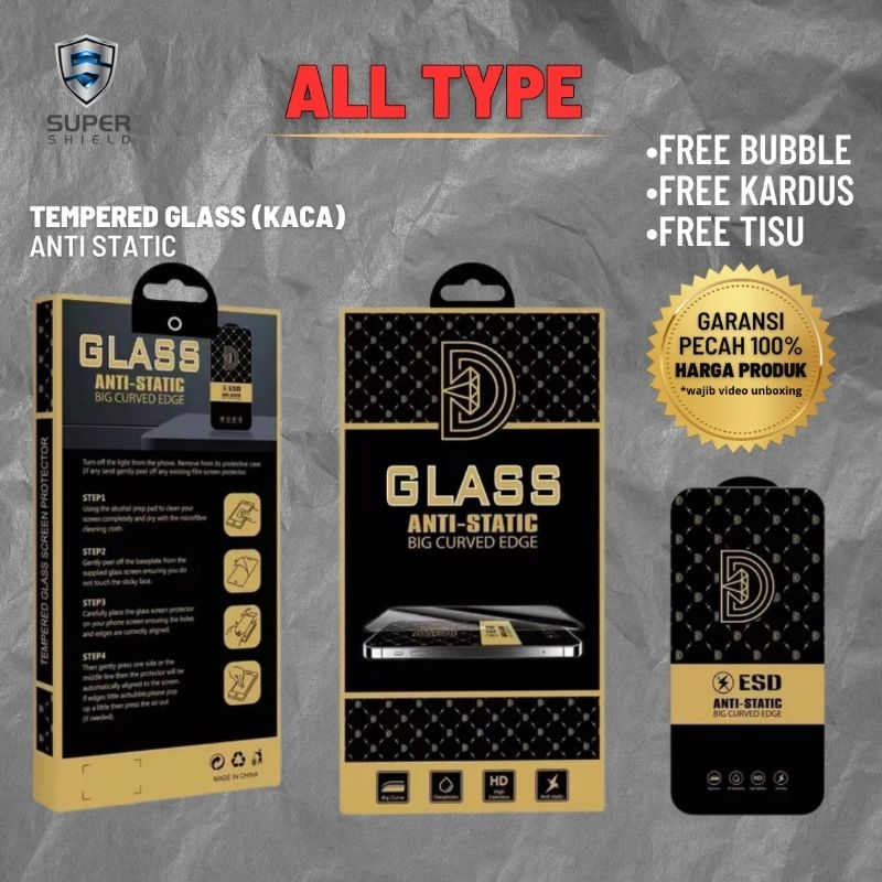 Jual Tempered Glass ALL TYPE SMARTPHONE Screen Protector Full Cover ...