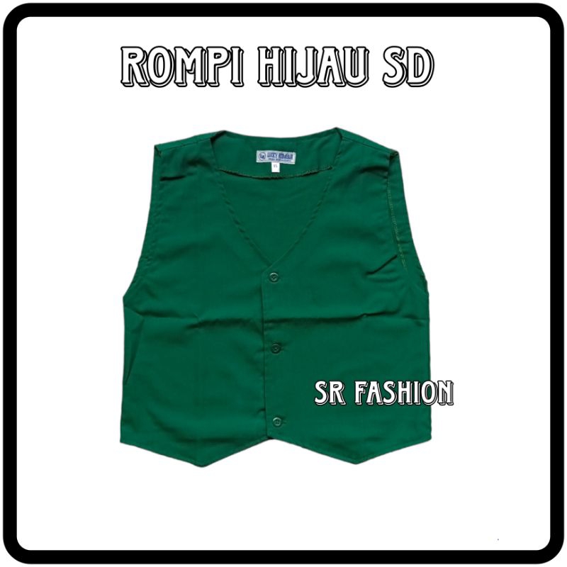 Jual Rompi Seragam Sekolah SD MI Lengkap Ukuran Kelas 1 SAMPAI 6 ...