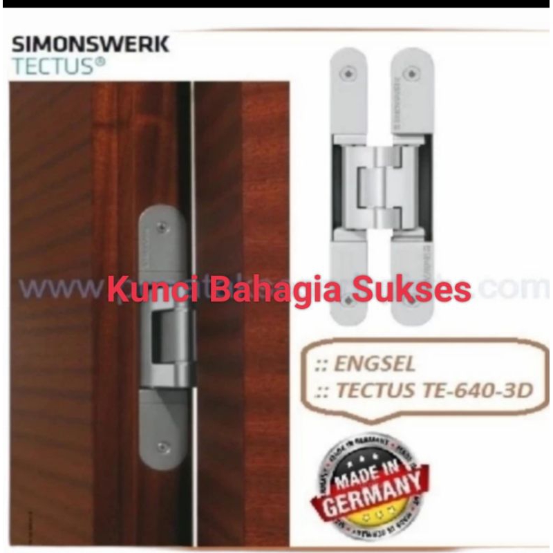 Jual ENGSEL TANAM / CONCEALED HINGE SIMONSWERK TECTUS TE-640-F1 ASLI ...
