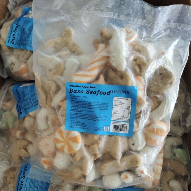 Jual mix seafood steamboat 1kg | Shopee Indonesia
