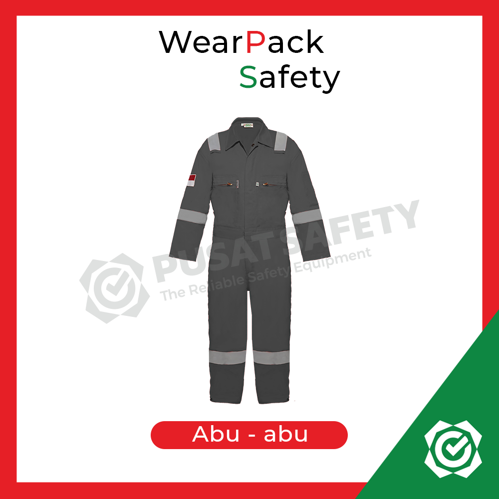 Jual Wearpack Safety Coverall IMJ Full Cotton 3M Baju Seragam Kerja ...