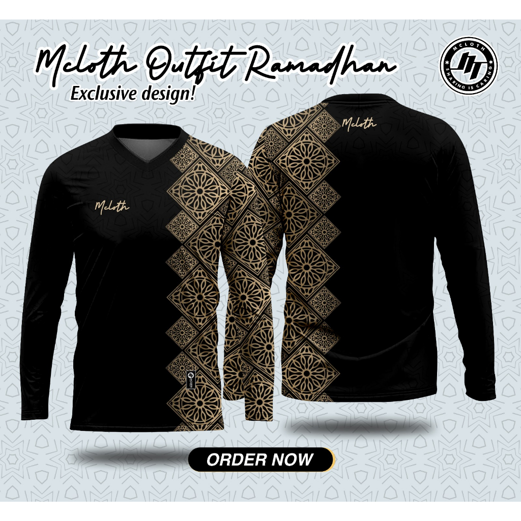 Jual Mclothing- Baju Jersey Koko / Baju Jersey Kurta Full Printing Edisi Ramadhan | Shopee Indonesia