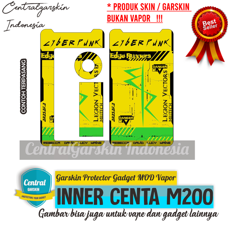 Jual Garskin Custom Inner/Sticker/Skin Centa M200 - CYBERPUNK | Shopee ...