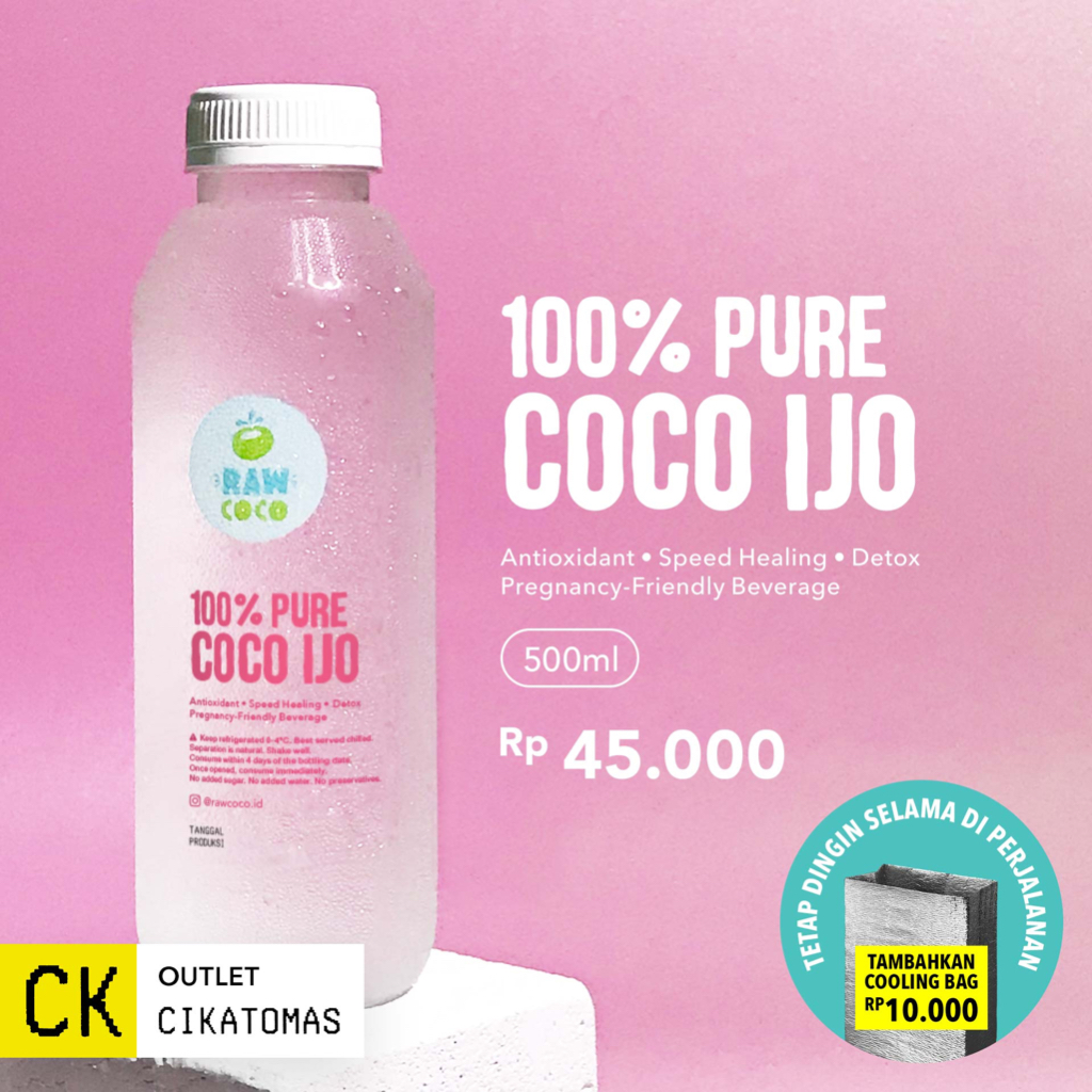 Jual Coco Ijo 500ml — Air Kelapa Hijau Murni | Shopee Indonesia