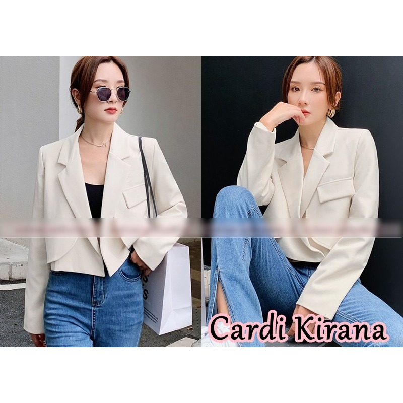 Jual JONKA FASHION - Blazer Mesya (NEW MODEL) Atasan Wanita Basic ...