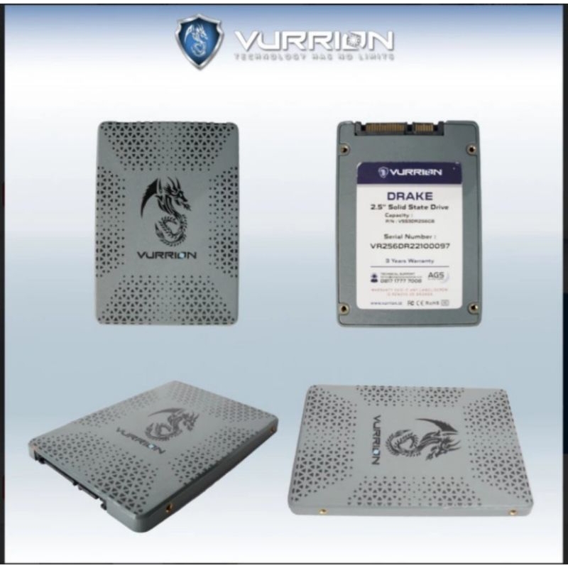 Jual SSD VURRION DRAKE 512GB SATA 2.5 | Shopee Indonesia