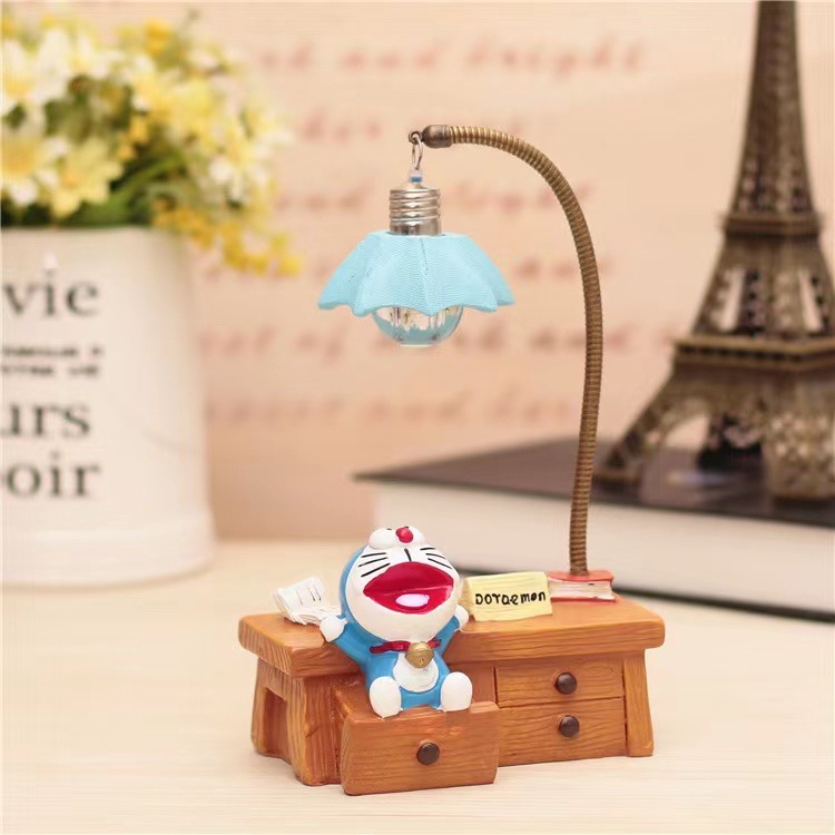 Jual Lampu Hias Kamar Tidur New Creative Resin Cartoon Totoro /Doraemon ...