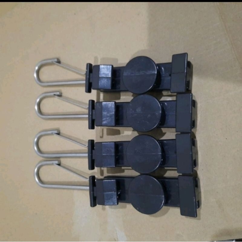 Jual S-clamp Spriner_PENGAIT KABEL Fiber Optik | Shopee Indonesia