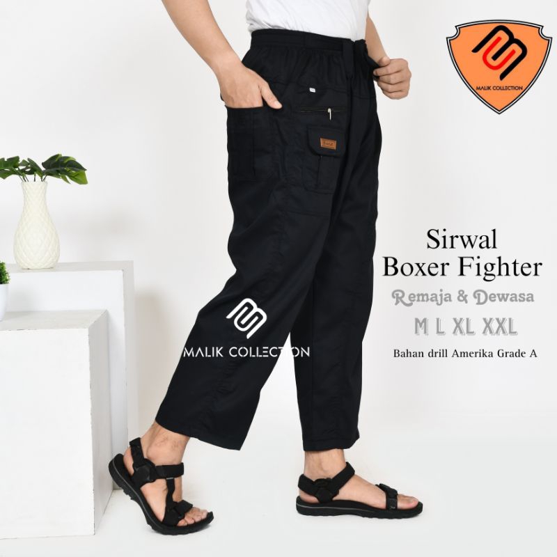 Jual Celana Sirwal Dewasa Pria Panjang Komprang Sirwal Boxer Fighter ...