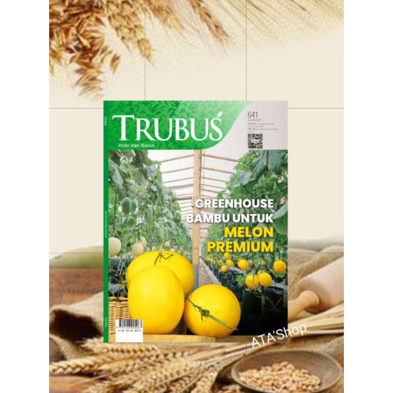 Jual Majalah Trubus Edisi April 2023 (Greenhouse Bambu Untuk Melon ...
