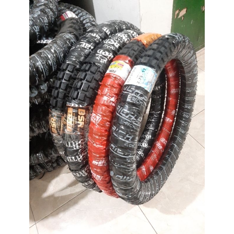 Jual BAN TRAIL UKURAN 250 RING 17 DAN 275 RING 17 BAN BEBEK SUPRA VEGA ...