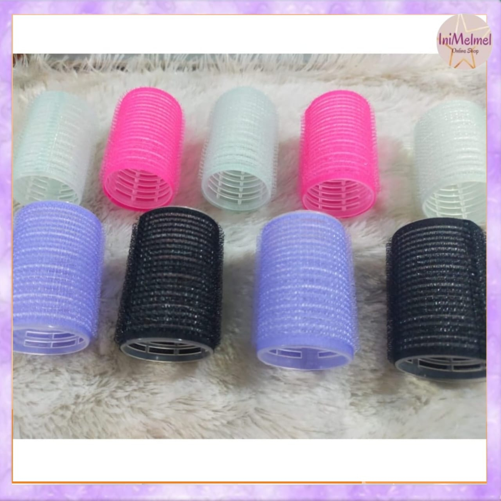 Jual Roll Rambut Velcro - Rol Rambut Otomatis - Curly Style 1 PCS ...