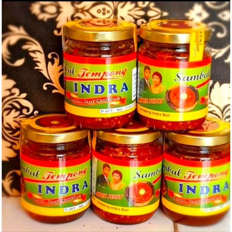 Jual sambal tempong indra isi bersih 300gram | Shopee Indonesia
