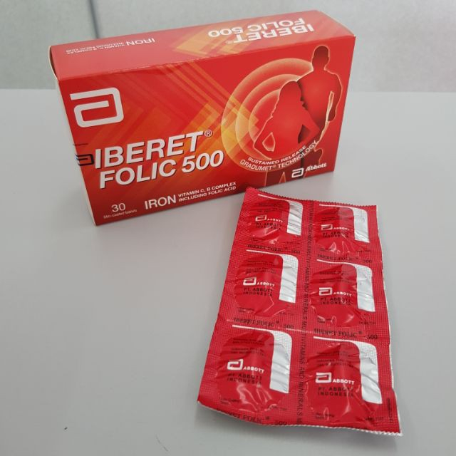 Jual IBERET FOLIC 500 (ABBOTT) | Shopee Indonesia