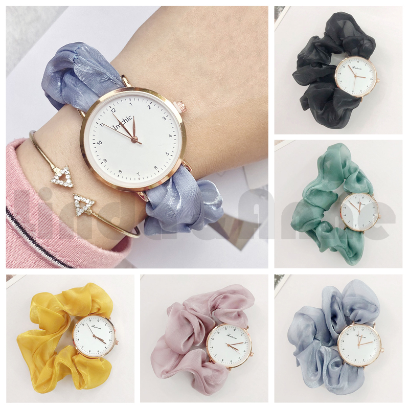 Jual [NEW] Jam Tangan Quartz Analog Casual Gaya Retro Wanita Bulat ...