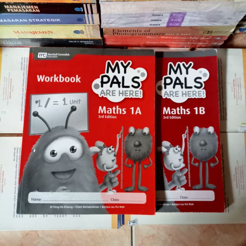 Jual MY PALS ARE HERE MATHS 1A DAN 1B 3RD EDITION WORKBOOK | Shopee ...