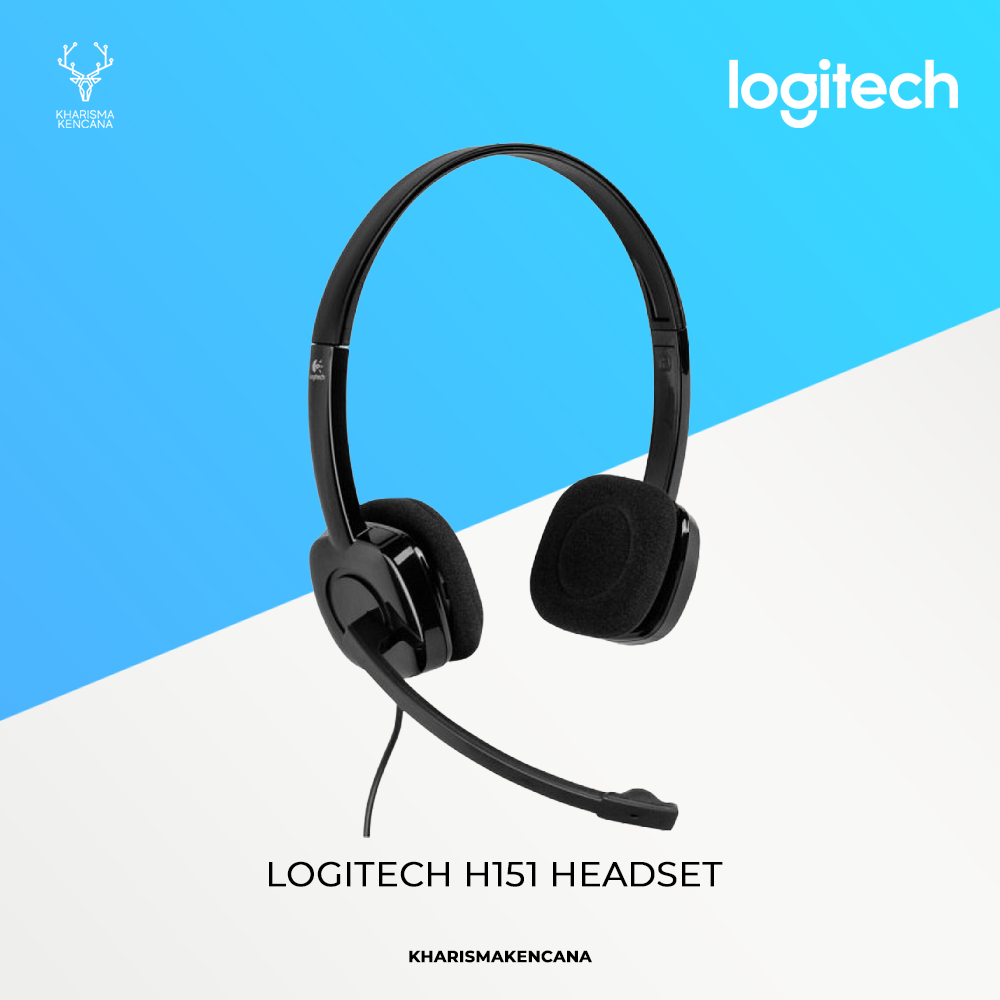 Jual LOGITECH H151 HEADSET STEREO | Shopee Indonesia