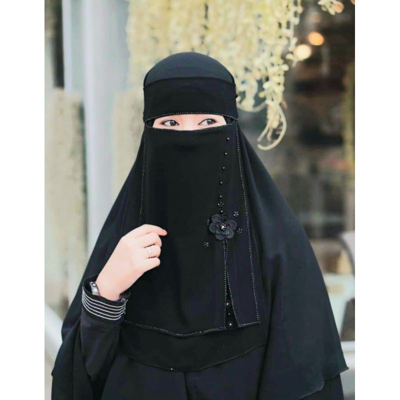 Jual Niqab Bandana Niqab cadar Niqab Yaman cadar Bandana termurah Niqab | Shopee Indonesia