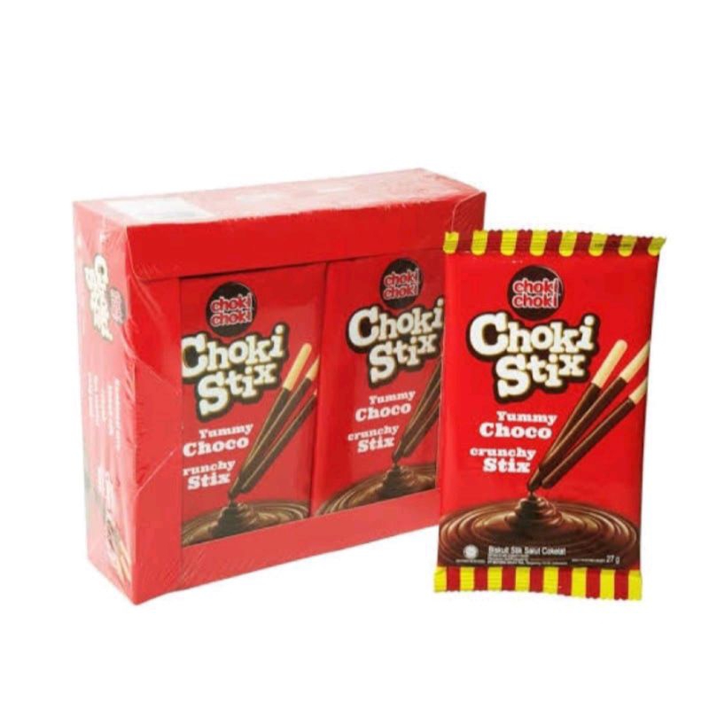 Jual CHOKI STIX / Choki Choki Stick 1 Box isi 12 Pcs | Shopee Indonesia