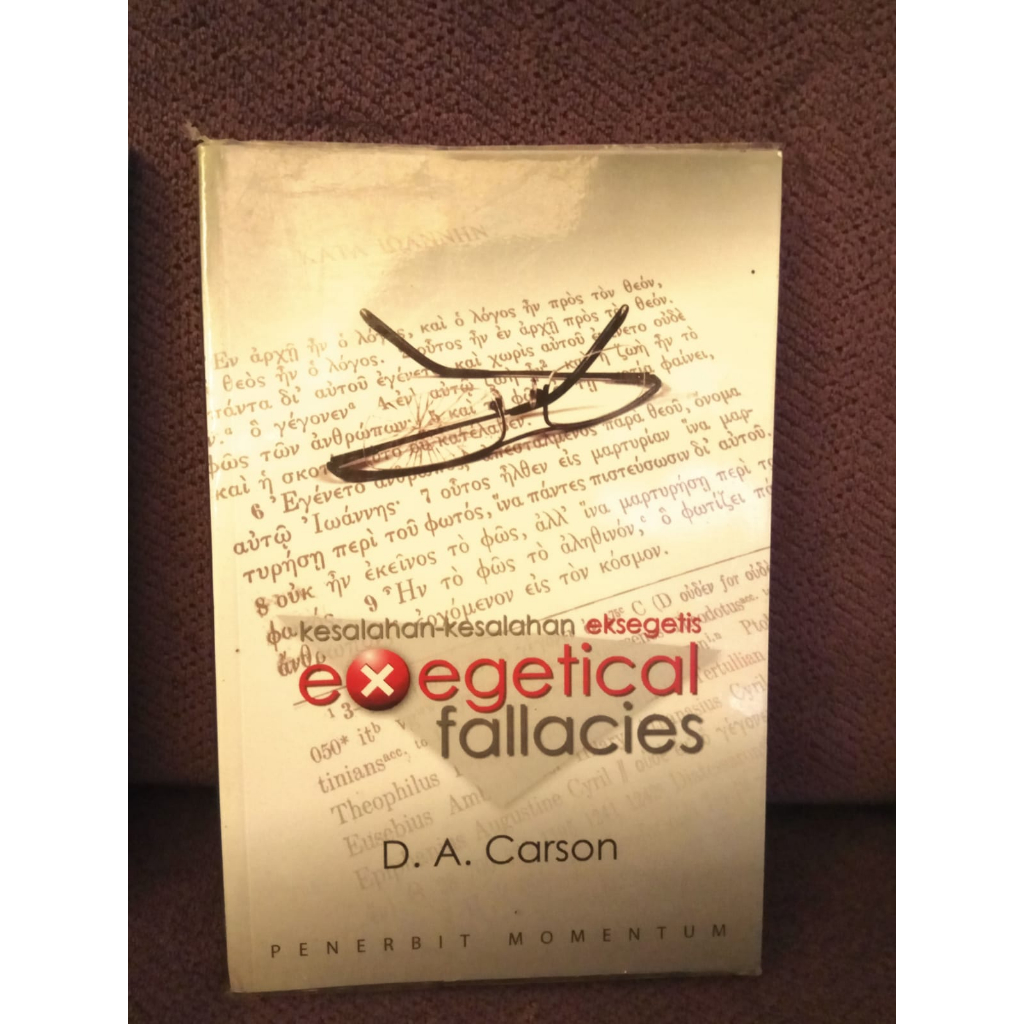 Jual Exegetical Fallacies D. A. Carson LD60 | Shopee Indonesia