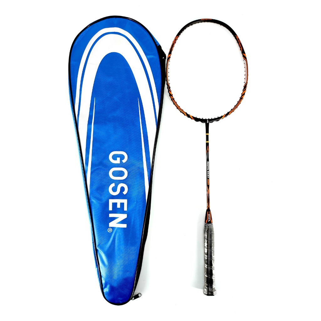 Jual Gosen Roots Beat X80 (Black-Orange) Raket Badminton | Shopee Indonesia