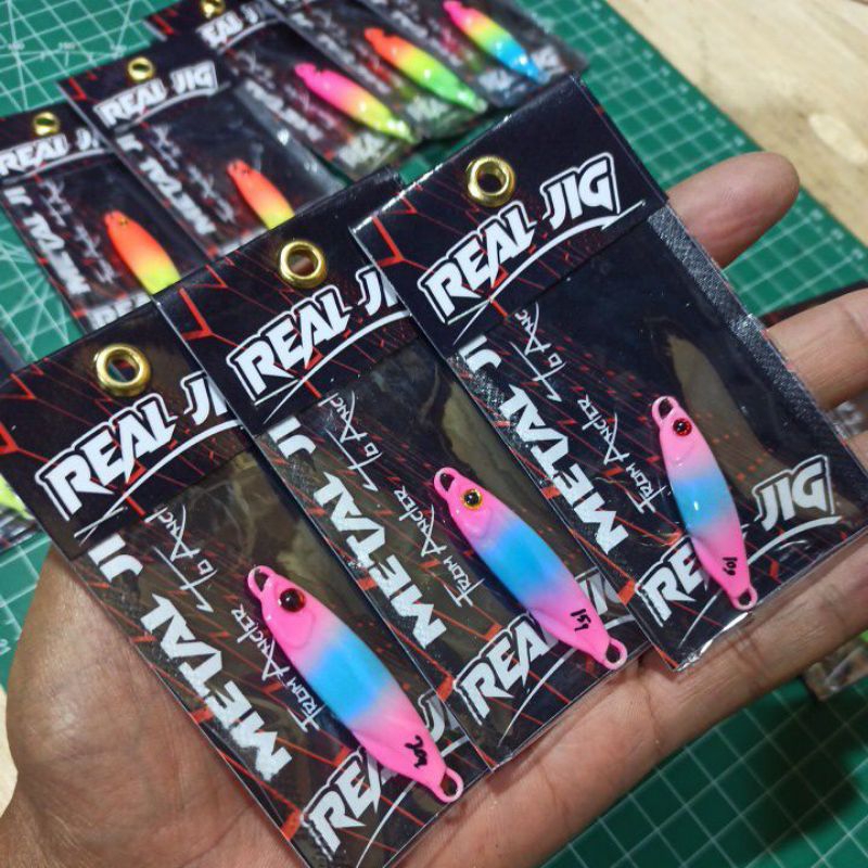 Jual metal jig Duo cast DMC full GID 10g 15g 20g umpan pancing micro jig | Shopee Indonesia