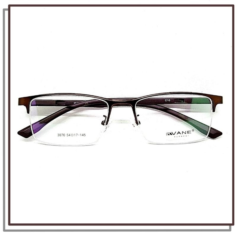 Jual FRAME KACAMATA VANE 3070 Model Setengah Bingkai HALF FRAME Keren ...