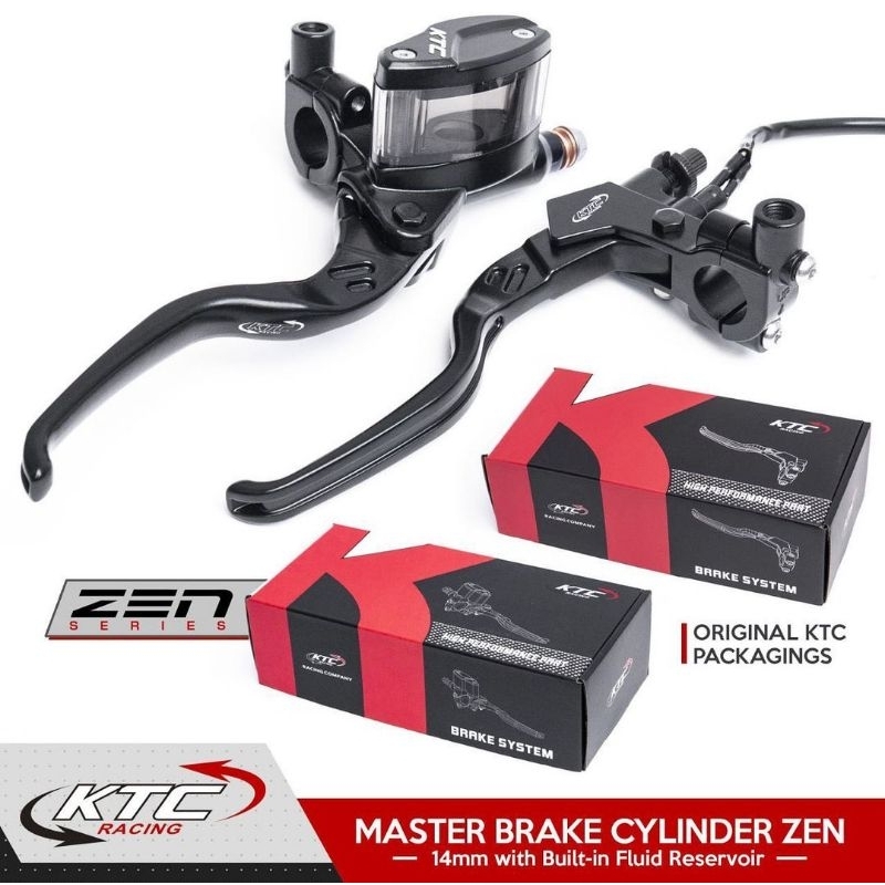 Jual Master Rem KTC Racing Zen Series Original Tabung Oval Universal | Shopee Indonesia