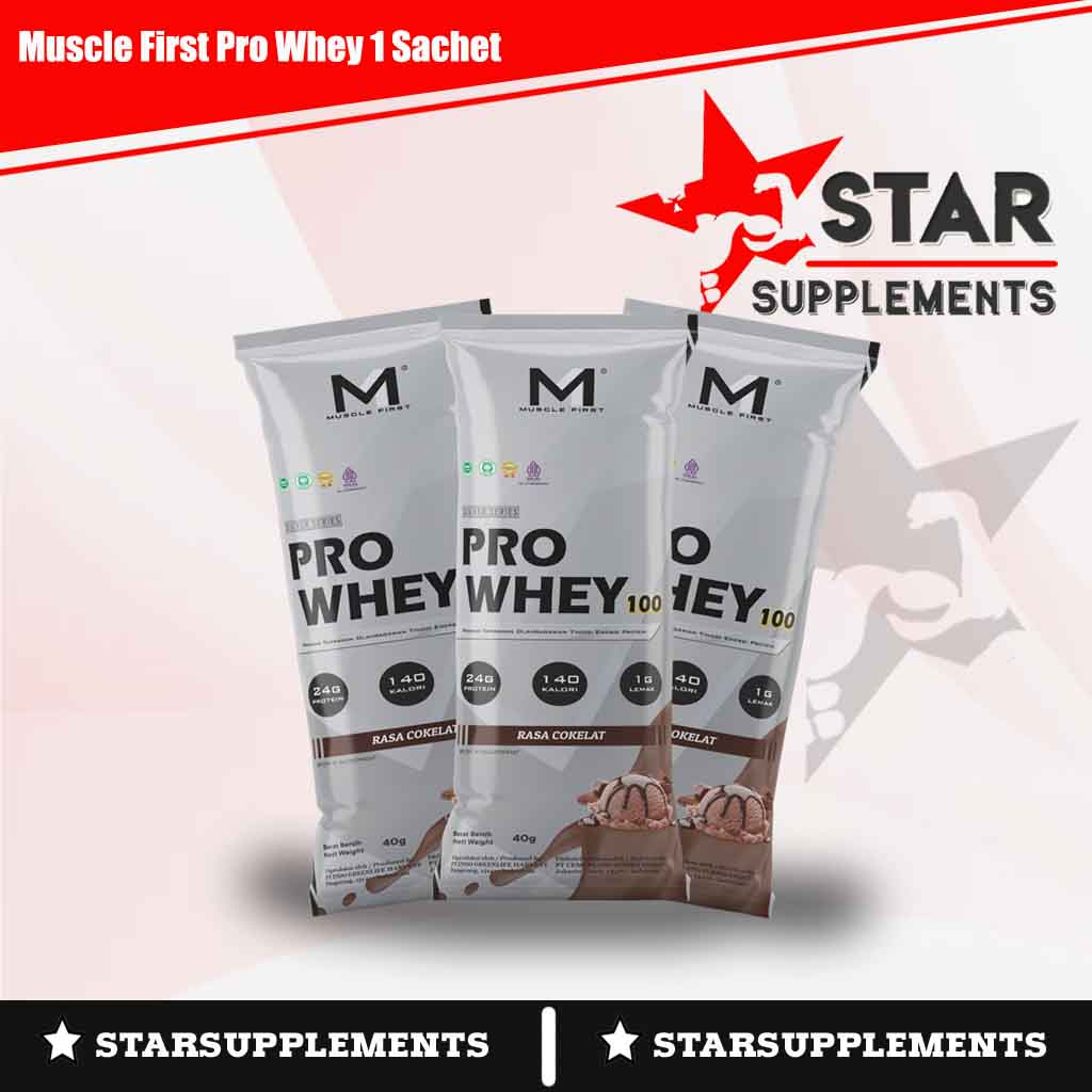 Jual M1 Muscle First Pro Whey 100 Eceran Sachet / MuscleFirst Whey ...