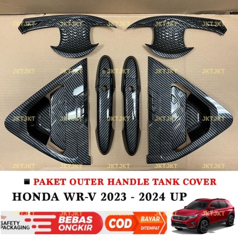 Jual Paket Outer Handle Depan Belakang Cover Honda Wrv 2023 2024 2025 ...