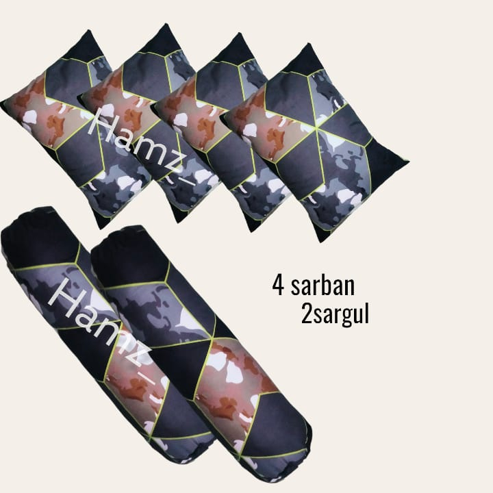 Jual SARUNG BANTAL TIDUR ISI 6 PCS 4 SARUNG BANTAL 2 SARUNG GULING ...