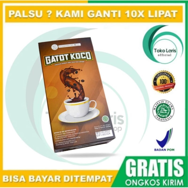 Jual KOPI GATOT KOCO ASLI ORIGINAL BY DR RICHARD LEE COFFEE GATOTKOCO ...