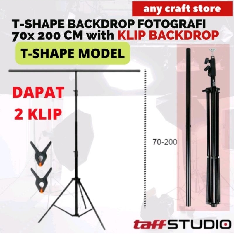 Jual Bracket Stand 3M untuk Backdrop Foto Studio dengan Klip Backdrop ...
