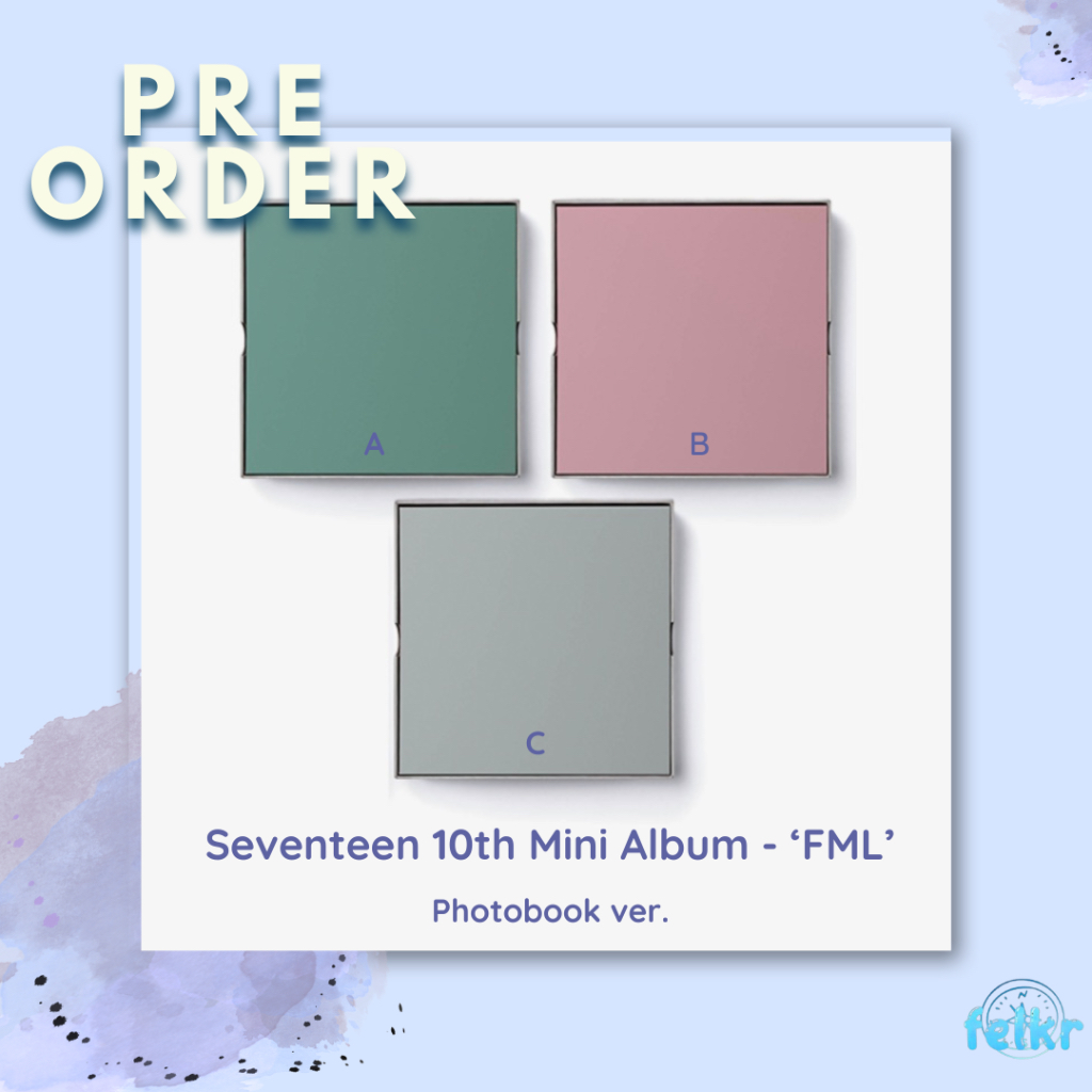 Jual [DEPE] Weverse Seventeen 10th Mini Album - FML (Photobook, Kit ...