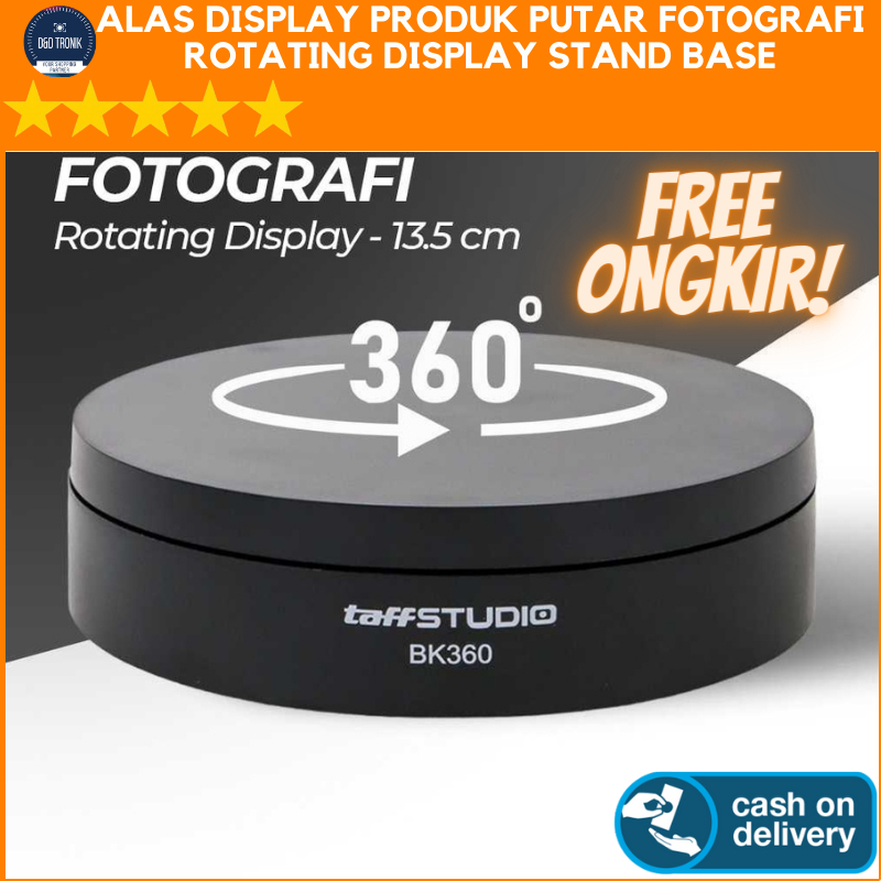 Jual ALAS DISPLAY PRODUK PUTAR FOTOGRAFI ROTATING DISPLAY STAND BASE 13 ...