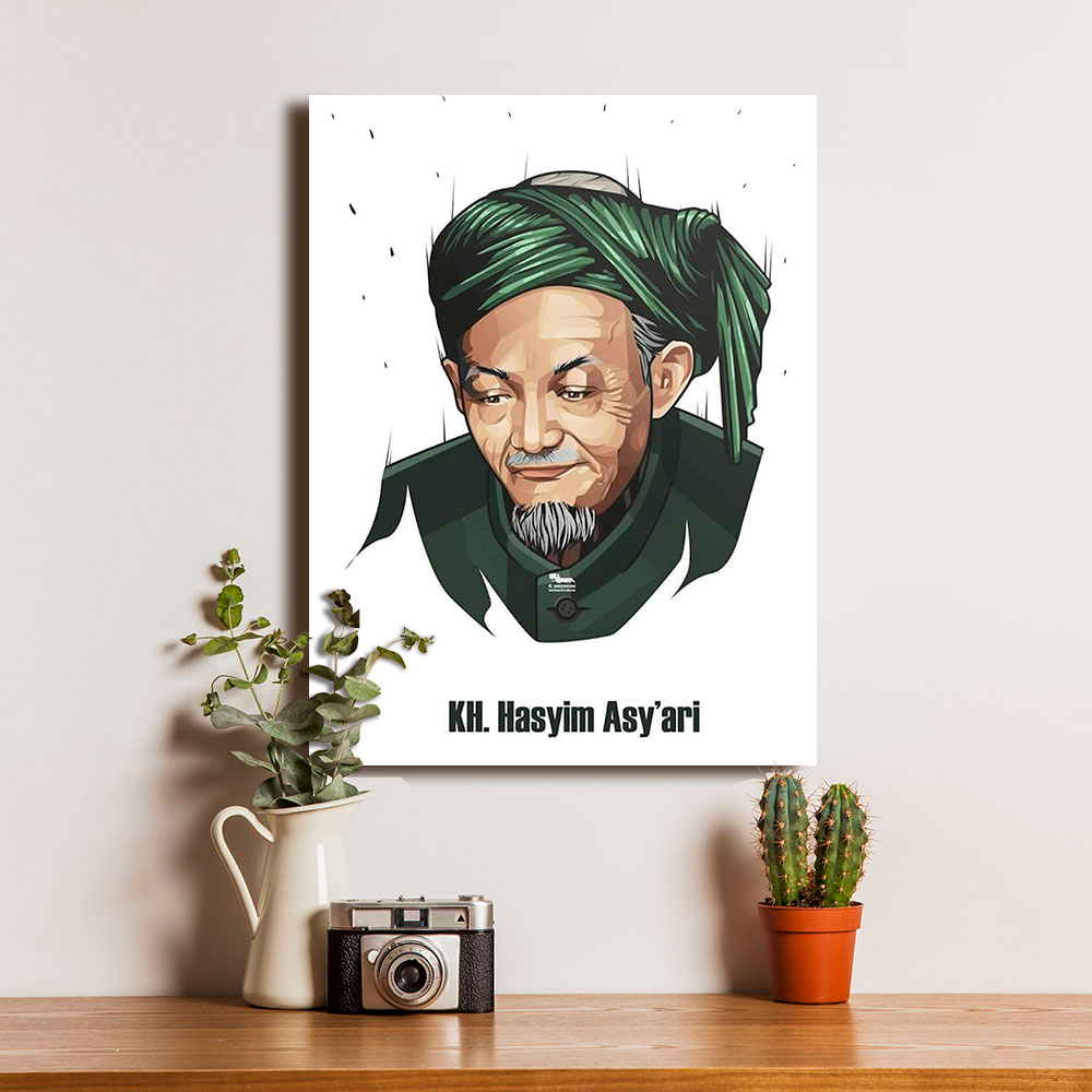 Jual Poster Tokoh Islam Nahdatul Ulama NU KH Hasyim Asy'arie 1 ...